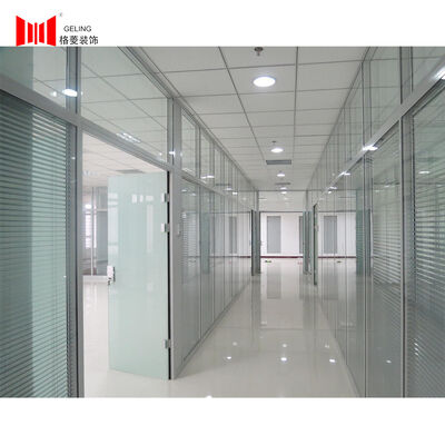 Buy fixed modular glass office walls, Good quality fixed modular glass ...