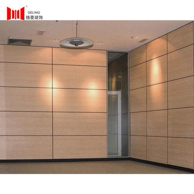 83mm MDF Demountable Partition Wall Panels 6063 Aluminum Frame