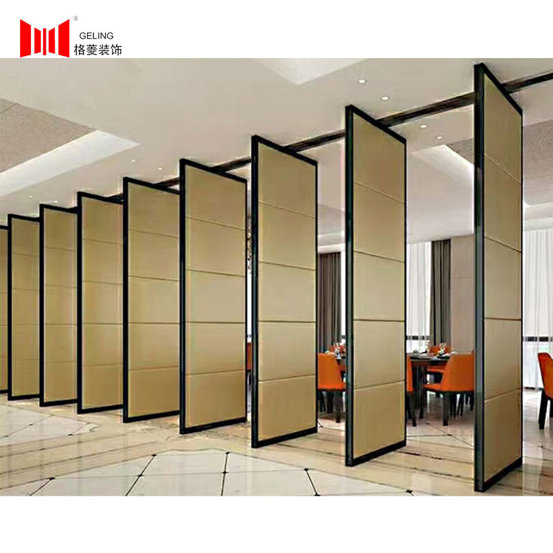 55db Sliding Acoustical Foldable Partition Wall For Restaurant
